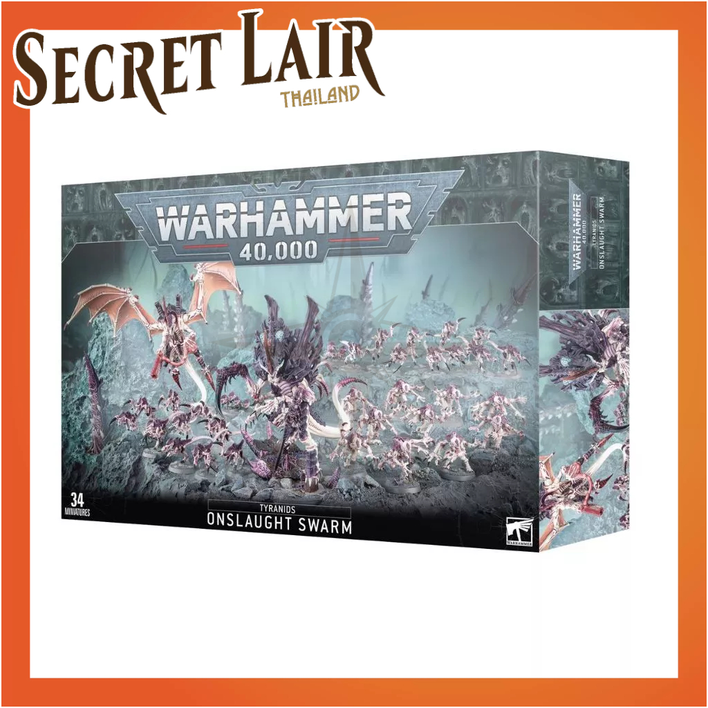 SECRET LAIR WARHAMMER 40000 TYRANIDS: ONSLAUGHT SWARM | Shopee Thailand