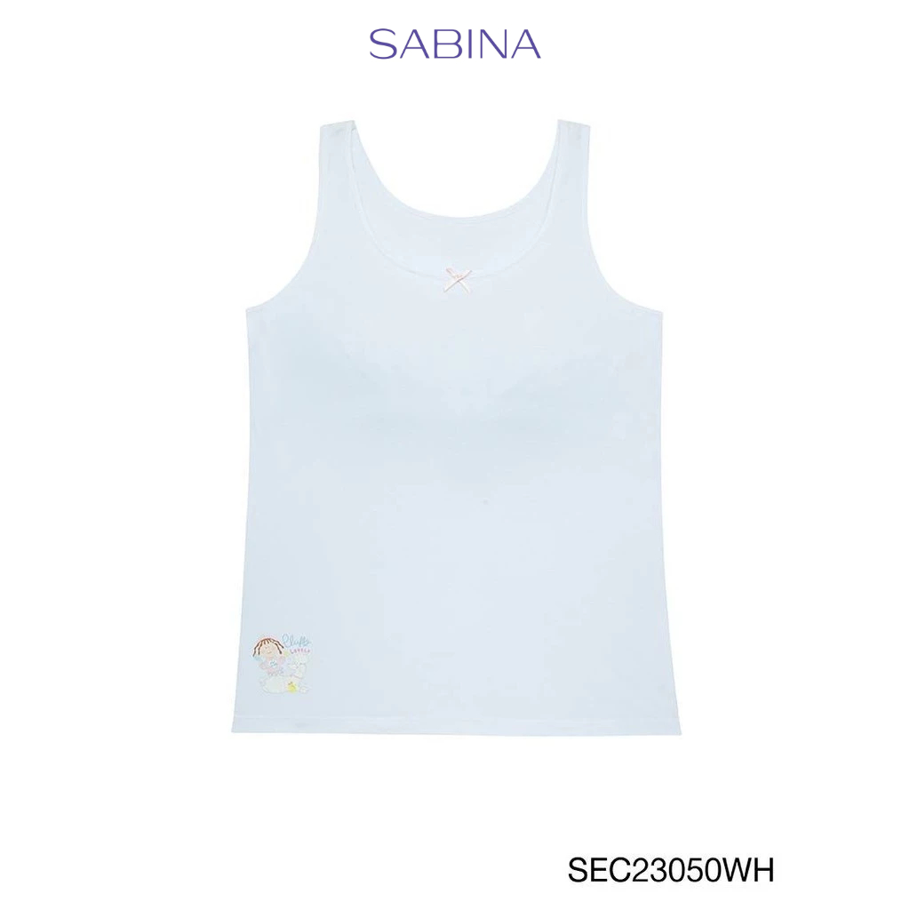 Sabina Kids Step 1 เสื้อกล้ามเด็กมีฟอง รหัส SEC23050WH - สีขาว | Shopee ...