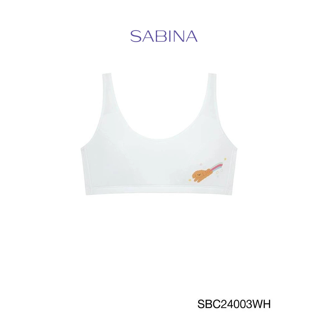 Sabina Kids Step 2 เสื้อชั้นใน ไร้โครง รหัส SBC24003WH - สีขาว | Shopee ...