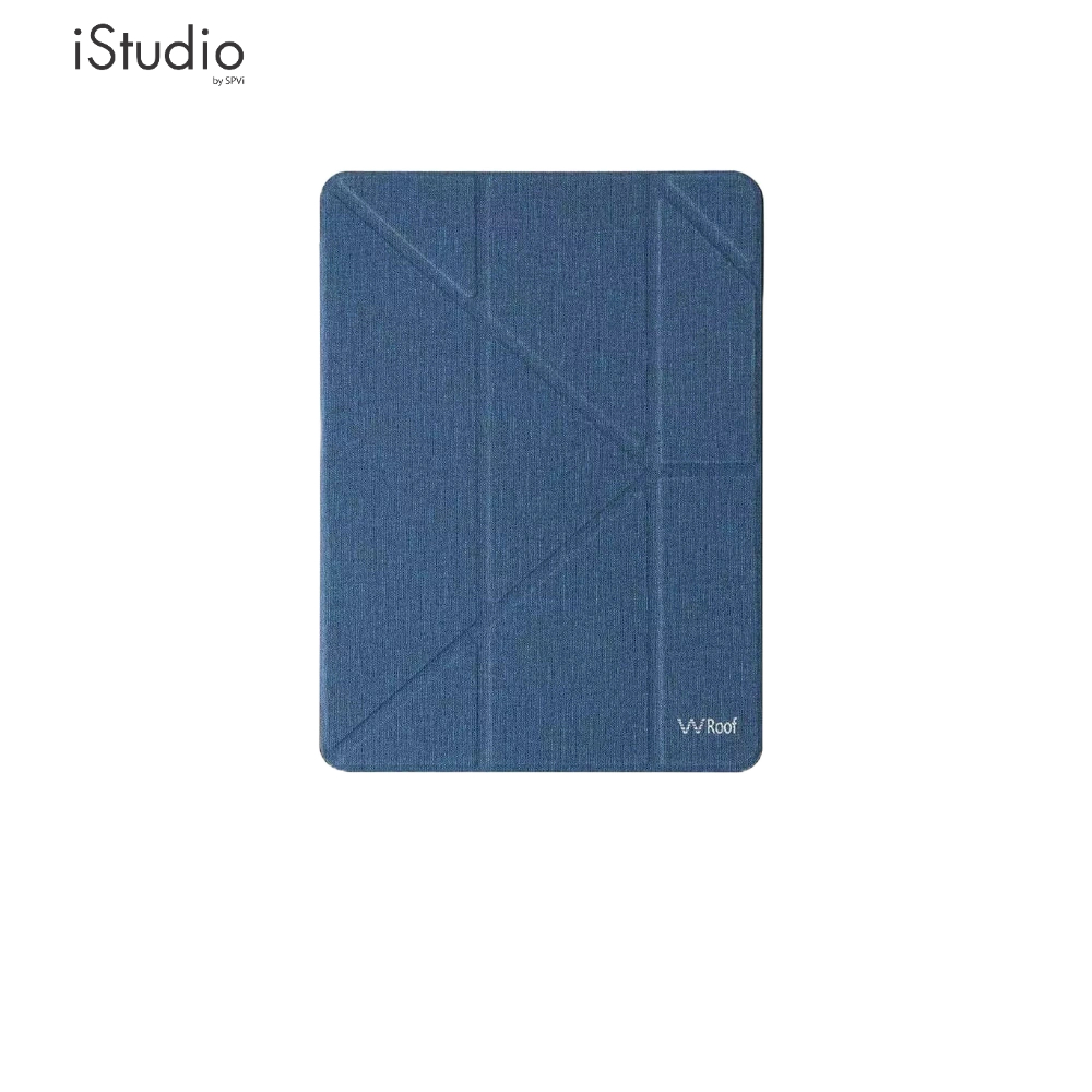 WROOF CASING FOR IPAD GEN 9 ,10.2 INCH (2021) CRYSTAL CLEAR FOLIO-BLUE ...