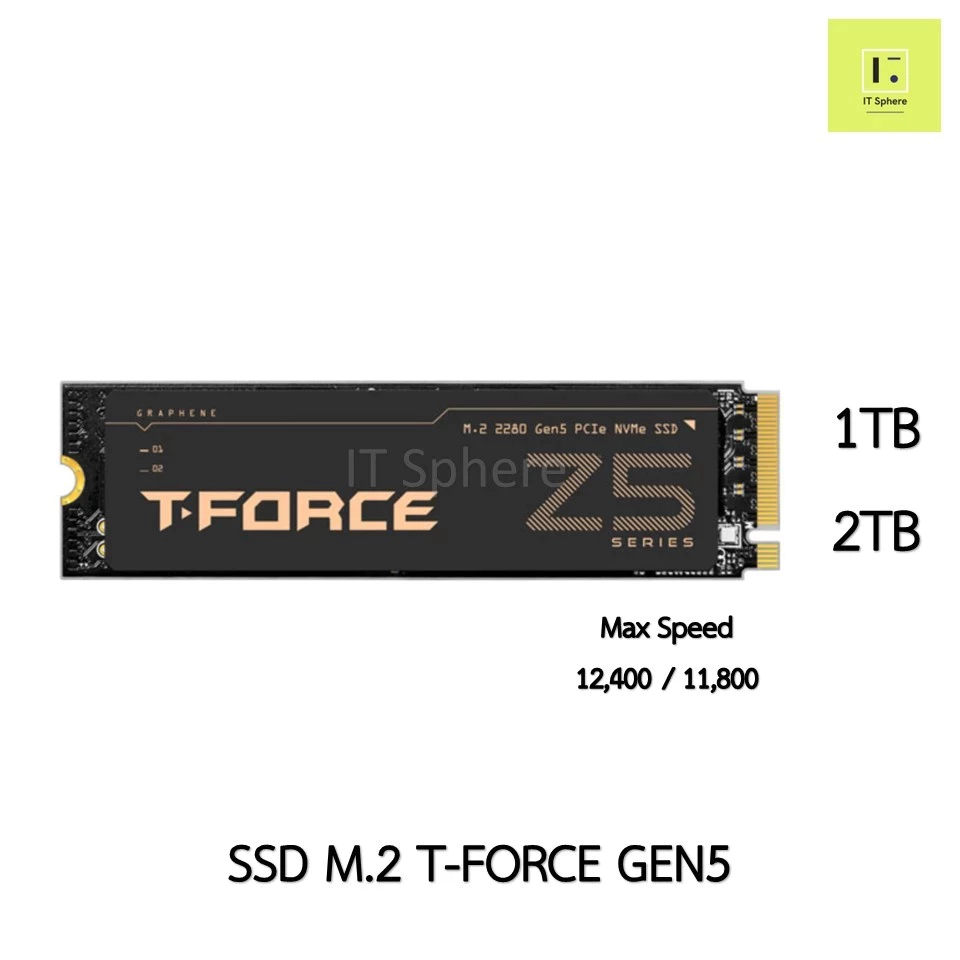 GEN5 SSD M.2 T-Froce Z540 1TB 2TB NVMe PCIe 5.0 teamgroup team group ...