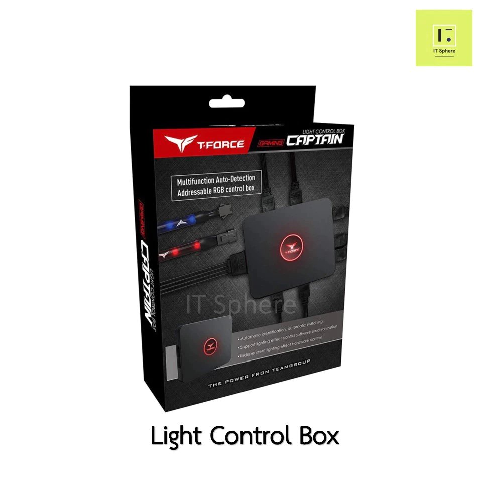 Light Control Box T-force CAPTAIN RGB Control Box & RGB Strip teamgroup ...