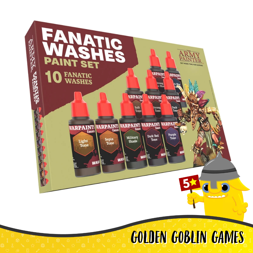 Warpaints Fanatic: Washes Paint Set | Shopee Thailand