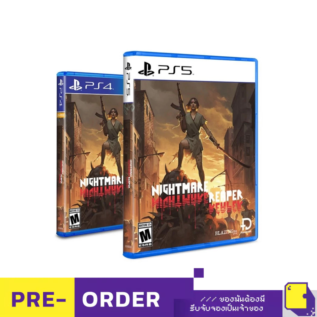 พร้อมส่ง | PS4 / PS5 NIGHTMARE REAPER #LIMITED RUN EXCLUSIVE (เกม ...