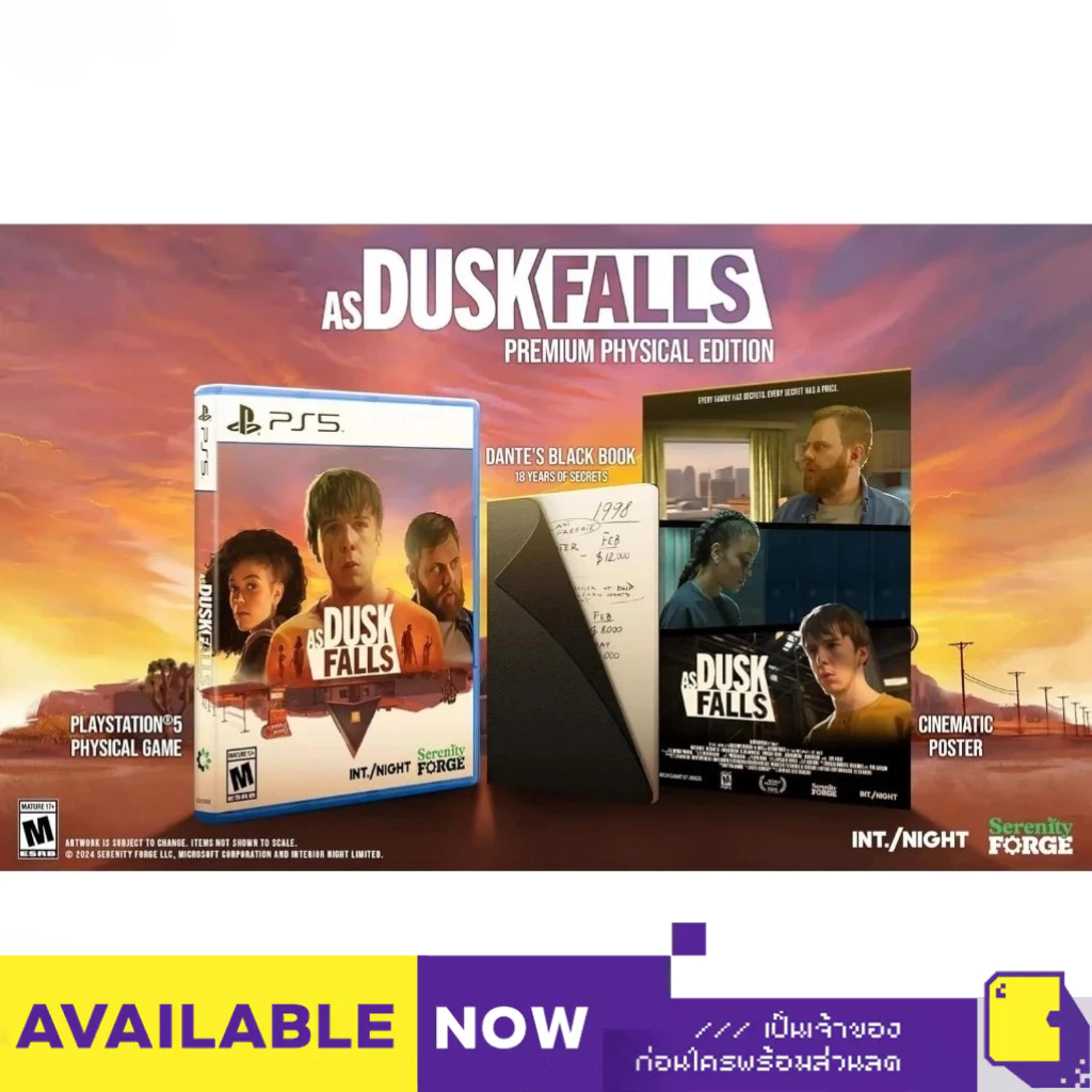 PlayStation™ PS5 As Dusk Falls [Premium Physical Edition] (By ClaSsIC ...