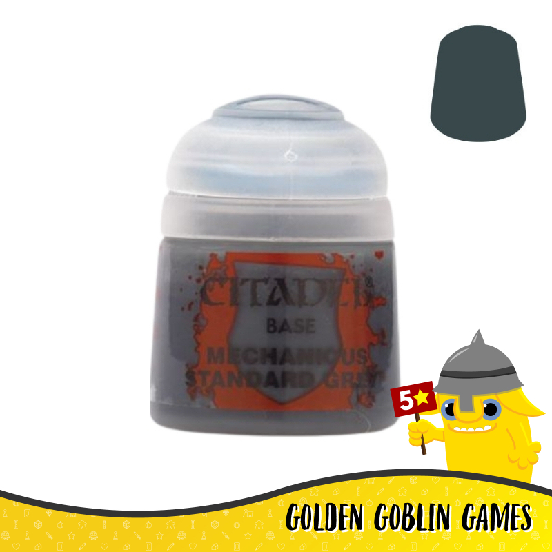 Citadel Base Paint: Mechanicus Standard Grey (F6/F7) | Shopee Thailand