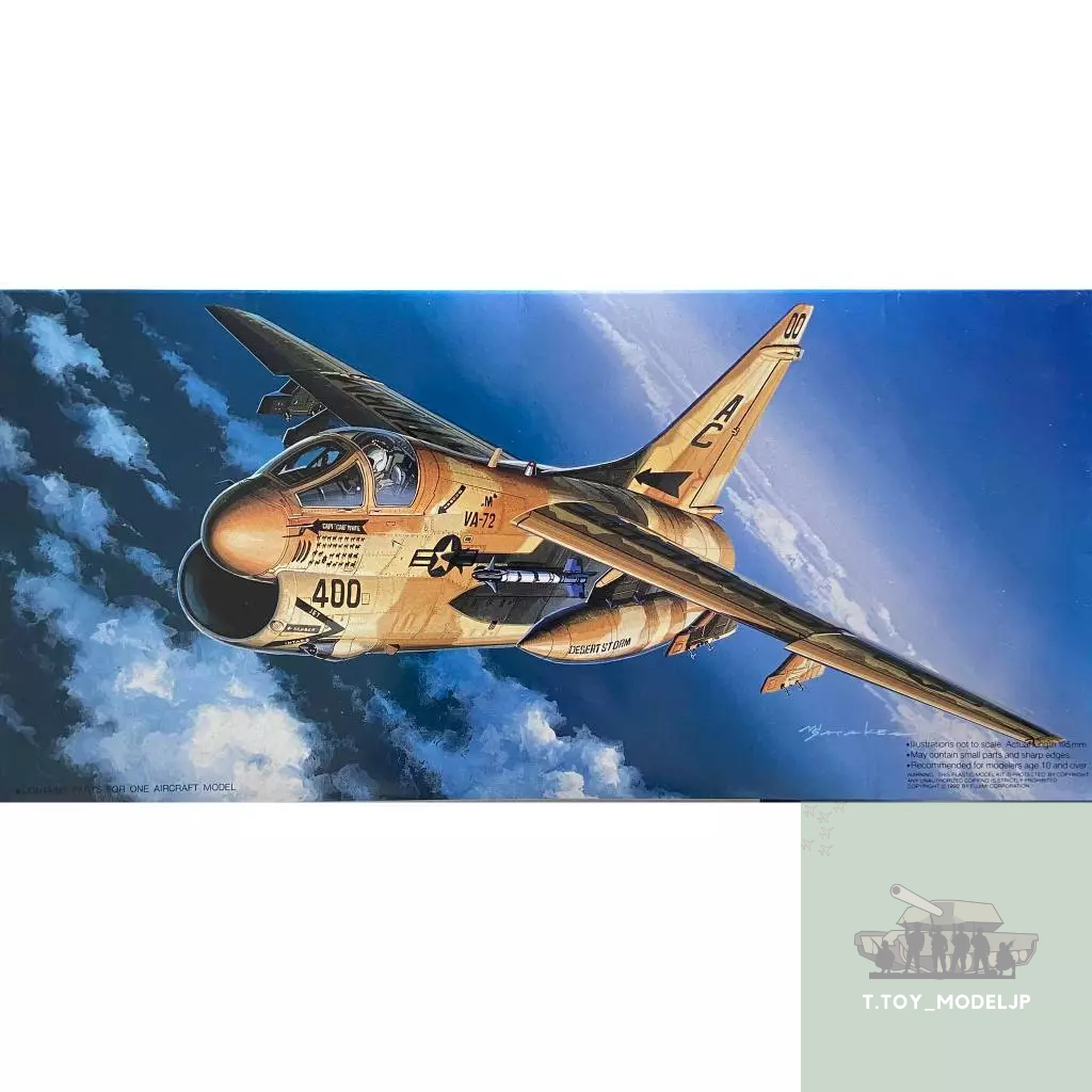 Fujimi 1/72 A7E Corsair II Desert Storm โมเดลเครื่องบินรบ เครื่องบินสงคราม เครื่องบินประกอบ ...