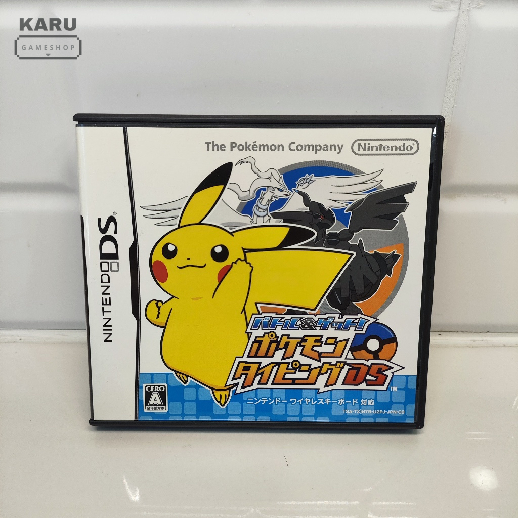 [พร้อมส่ง] แผ่นเกม Nintendo DS : Learn with Pokemon Typing Adventure ปก ...