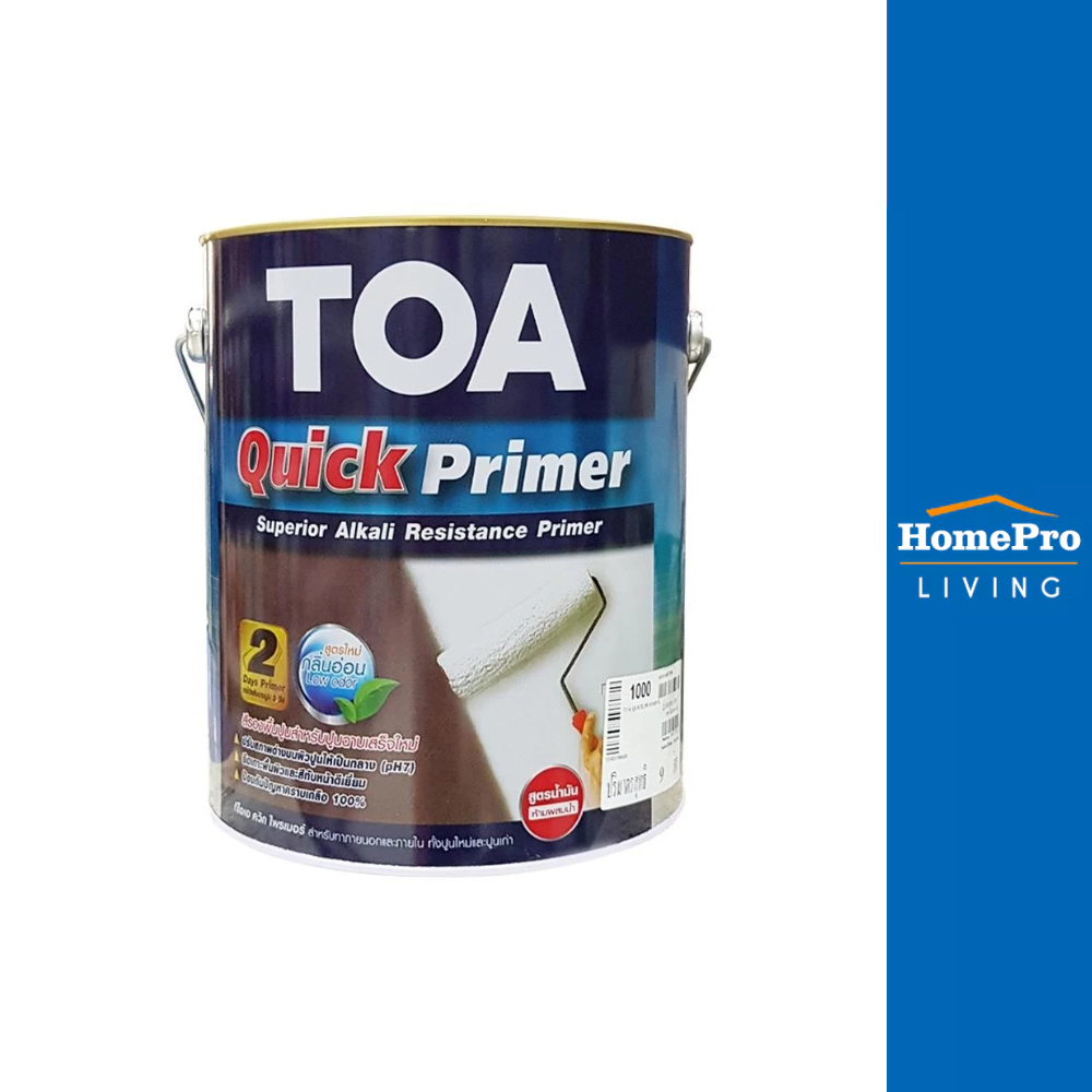 HomePro สีรองพื้นอเนกประสงค์ QUICK PRIMER #1000 9 ลิตร แบรนด์ TOA | Shopee Thailand