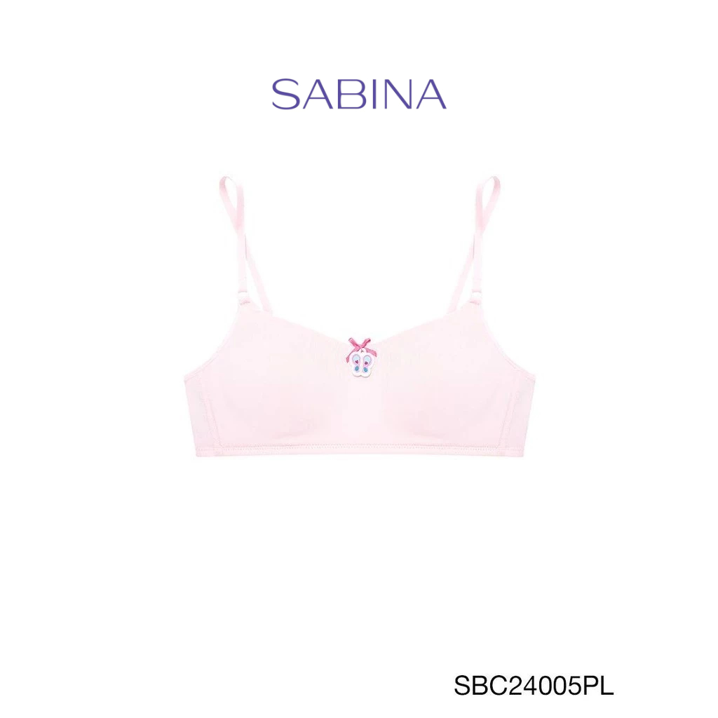 Sabina Kids Step 2 เสื้อชั้นใน ไร้โครง รหัส SBC24005PL - สีชมพูอ่อน ...