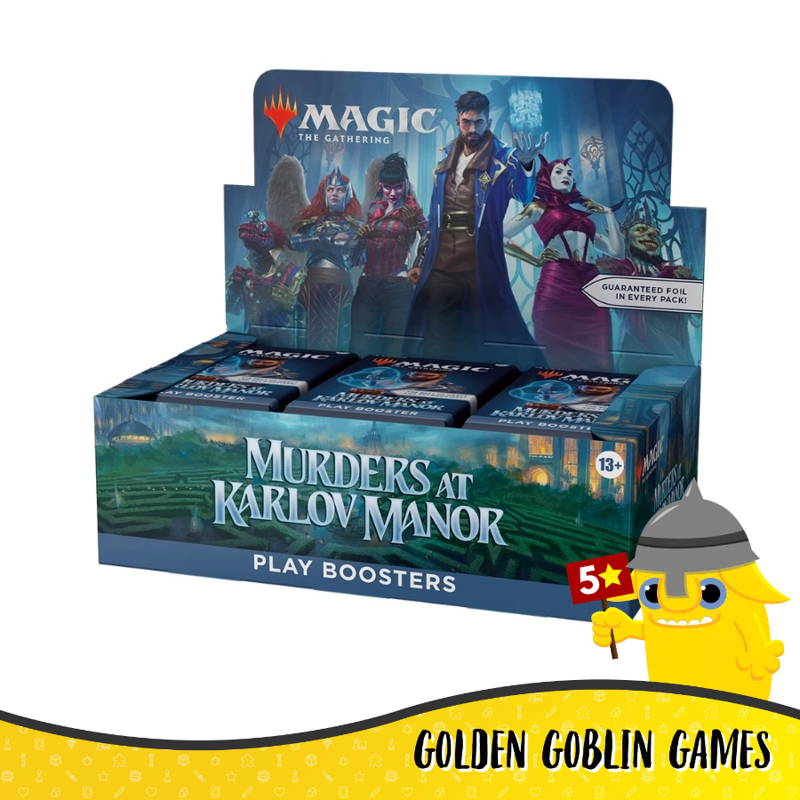 Magic The Gathering: Murders at Karlov Manor: Play Booster Box (MTG MKM ...
