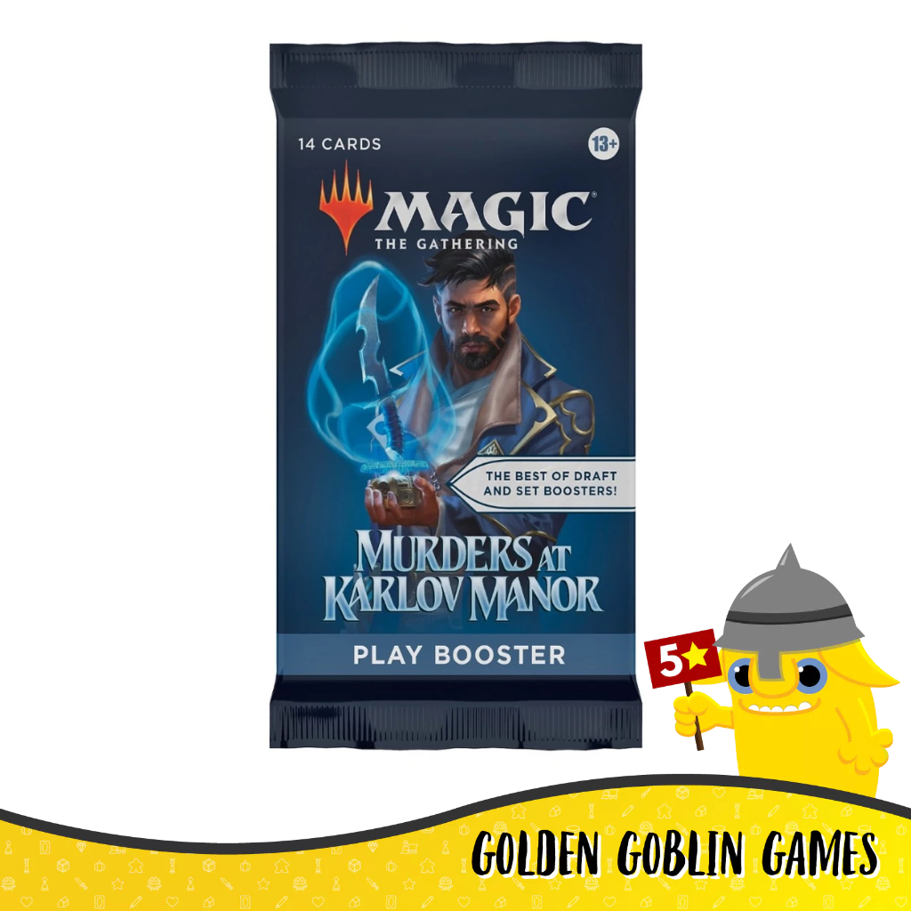 Magic The Gathering: Murders at Karlov Manor: Play Booster Pack (MTG ...