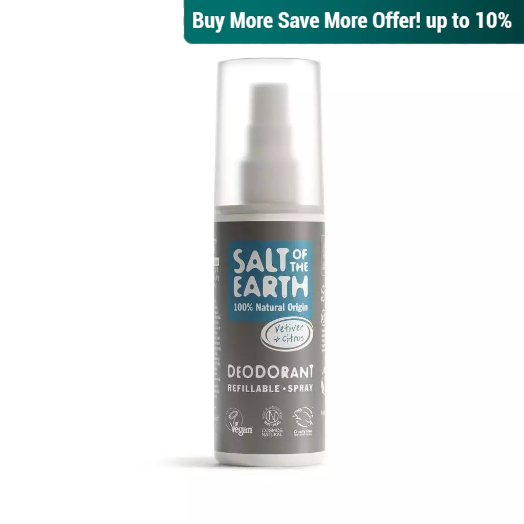Salt of the Earth, Pure Armour Explorer - Natural Deodorant Spray for ...