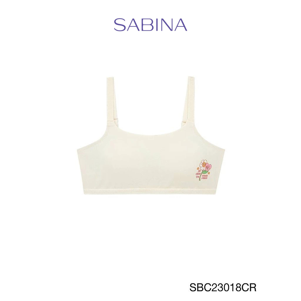 Sabina เสื้อชั้นใน รุ่น SABINA KIDS รหัส SBC23018CR สีครีม | Shopee ...