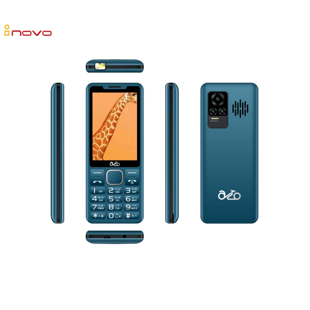 inovo โทรศัพท์ปุ่มกด A11+ ปุ่มใหญ่ จอกว้าง 3.9 นิ้ว ระบบ Dual SIM (2 ...