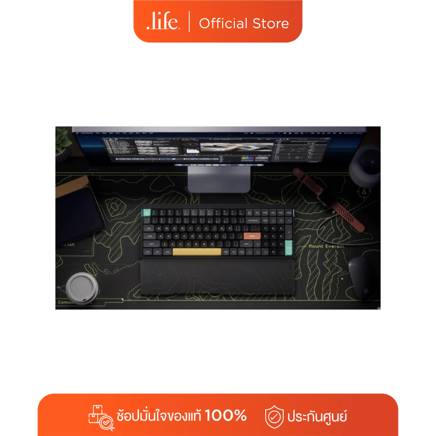 NUPHY คีย์บอร์ดไร้สาย Air 96 V2 [คีย์ภาษาอังกฤษ และ ไทย] By Dotlife ...