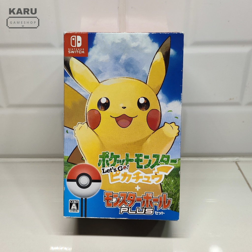 [พร้อมส่ง] มือ 2 กล่องเปล่าไม่มีแผ่น Nintendo Switch : Pokemon Let's Go ...