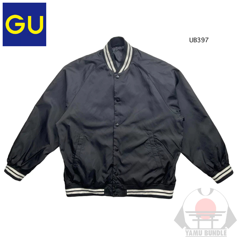 เสื้อแจ็คเก็ต GU Bomber Jacket Size XL ผช | Shopee Thailand