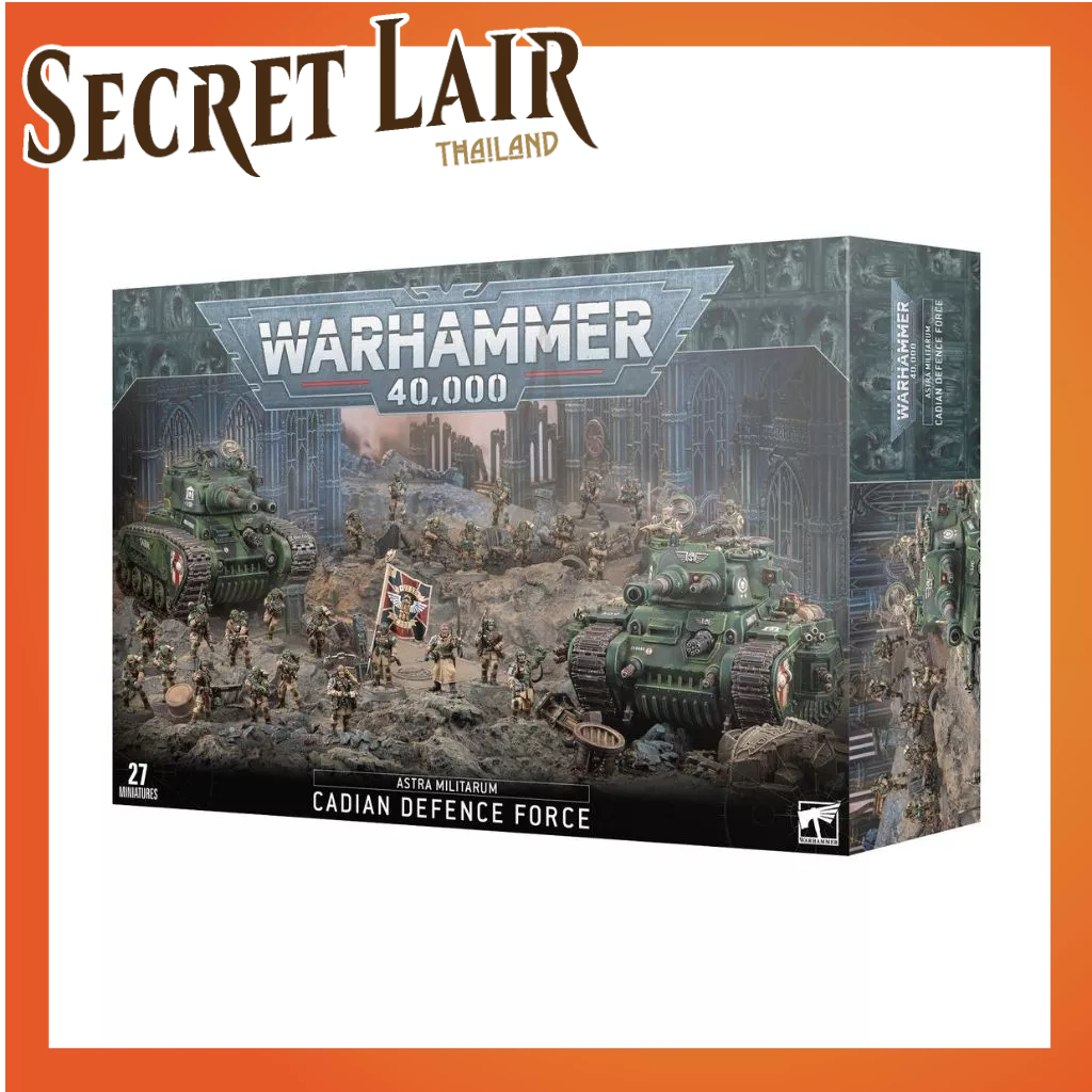 SECRET LAIR - WARHAMMER 40000 ASTRA MILITARUM: CADIAN DEFENCE FORCE ...