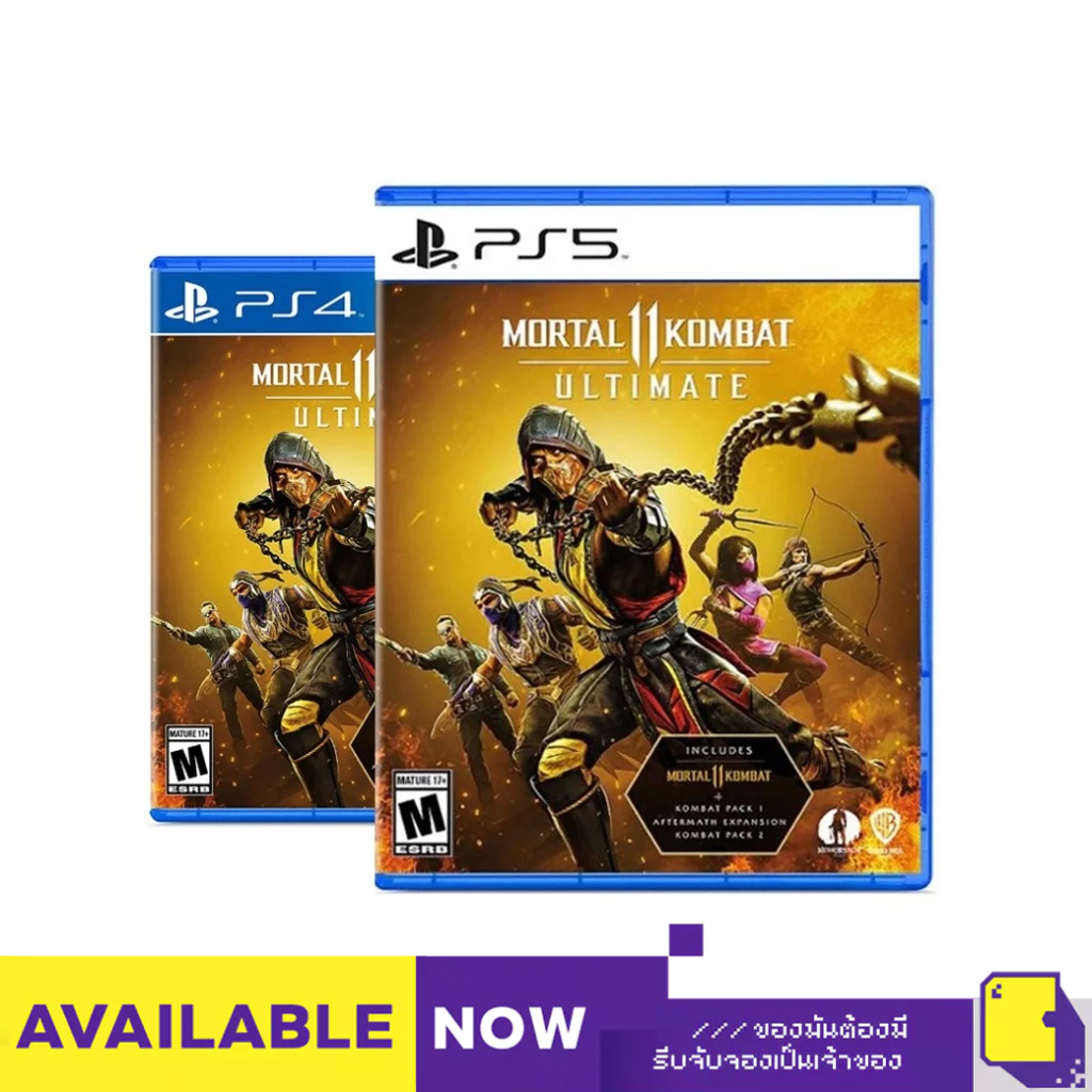 พร้อมส่ง ผ่อน 0% | PS4 / PS5 MORTAL KOMBAT 11 [ULTIMATE EDITION] (เกม ...