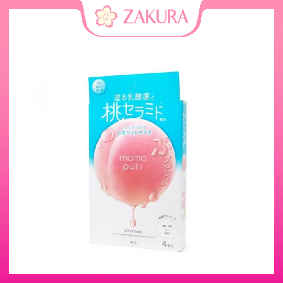 BCL Momopuri Jelly Mask 4pcs | Shopee Thailand