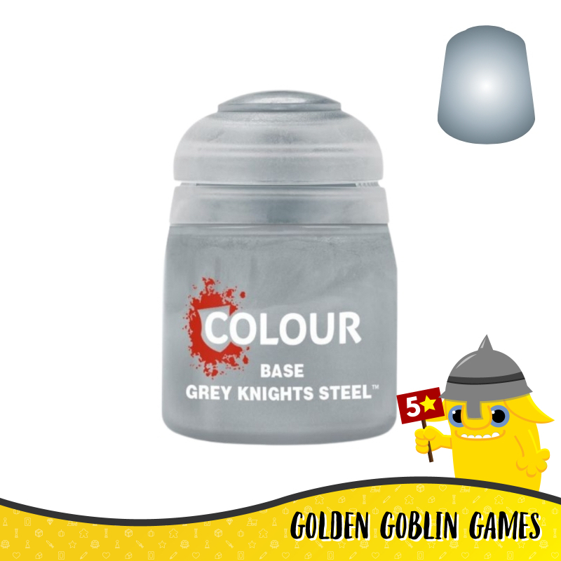 Citadel Base Paint: Grey Knights Steel (F11) | Shopee Thailand