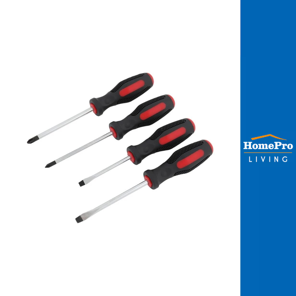 HomePro ไขควงหัวแบนและหัวแฉก DT1011 4 ชิ้น/ชุด แบรนด์ MATALL | Shopee Thailand