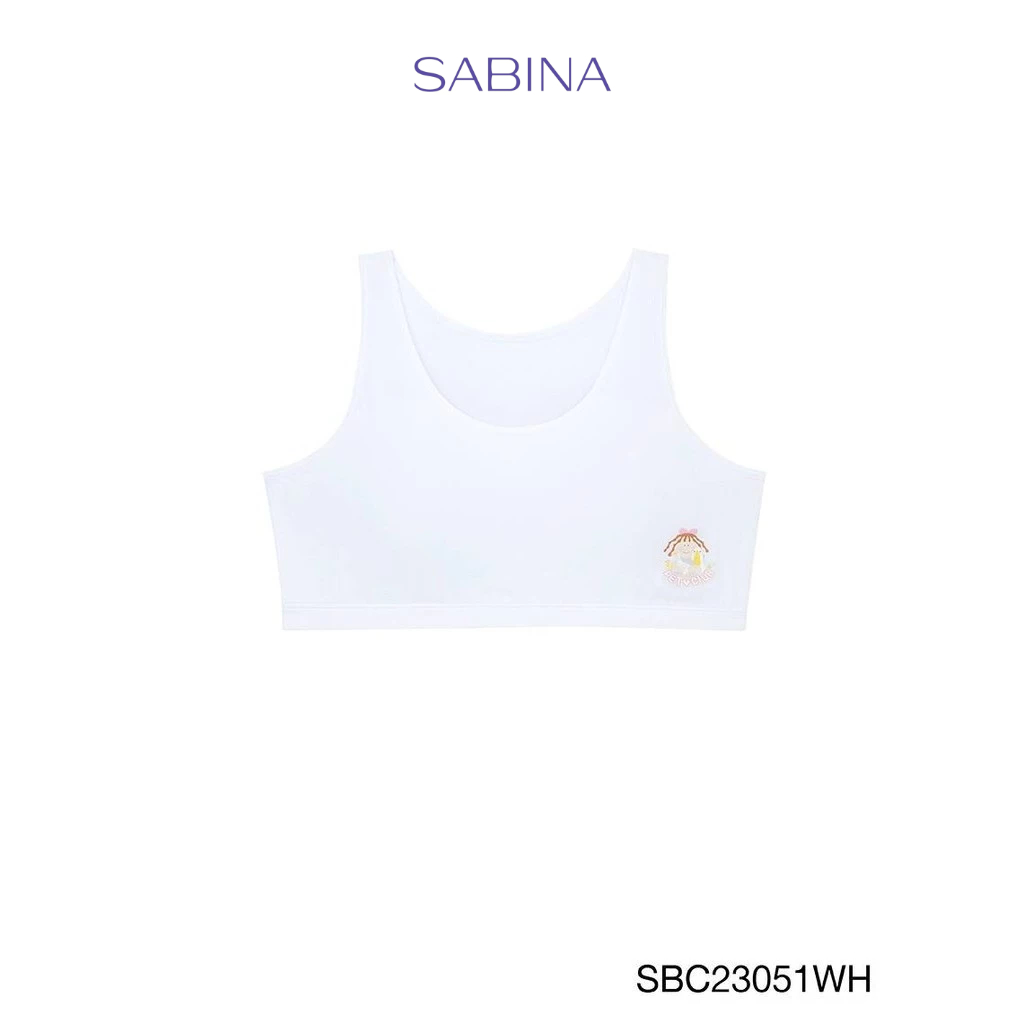 Sabina Kids Step 1 เสื้อชั้นใน ไร้โครง รหัส SBC23051WH - สีขาว | Shopee ...