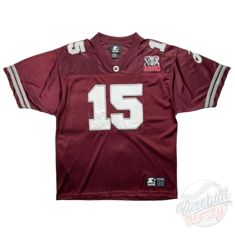 เสื้ออเมริกันฟุตบอล Starter Alabama Crimson Size M | Shopee Thailand