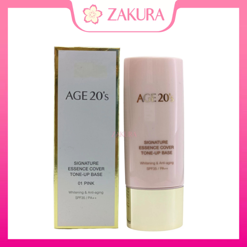 Age 20's Signature Essence Cover Tone-up Base | Shopee Thailand