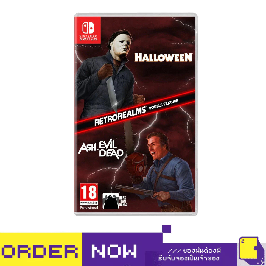 Nintendo Switch™ NSW Halloween and Ash vs Evil Dead RetroRealms Double ...
