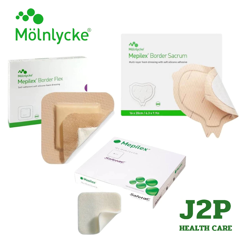 Molnlycke Mepilex แผ่นโฟมปิดแผลกดทับ แบ่งขายเป็นแผ่น | Shopee Thailand