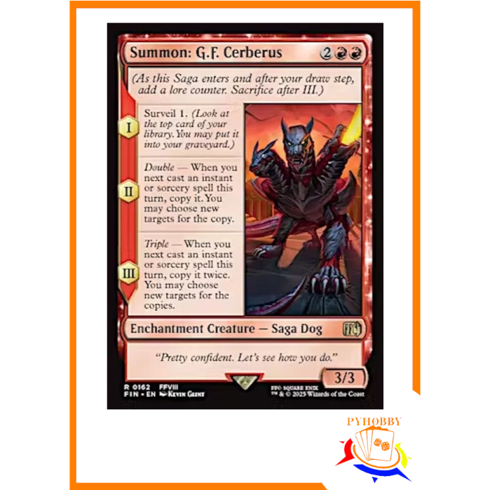 [MTG] Final Fantasy: Summon: G.F. Cerberus | Shopee Thailand