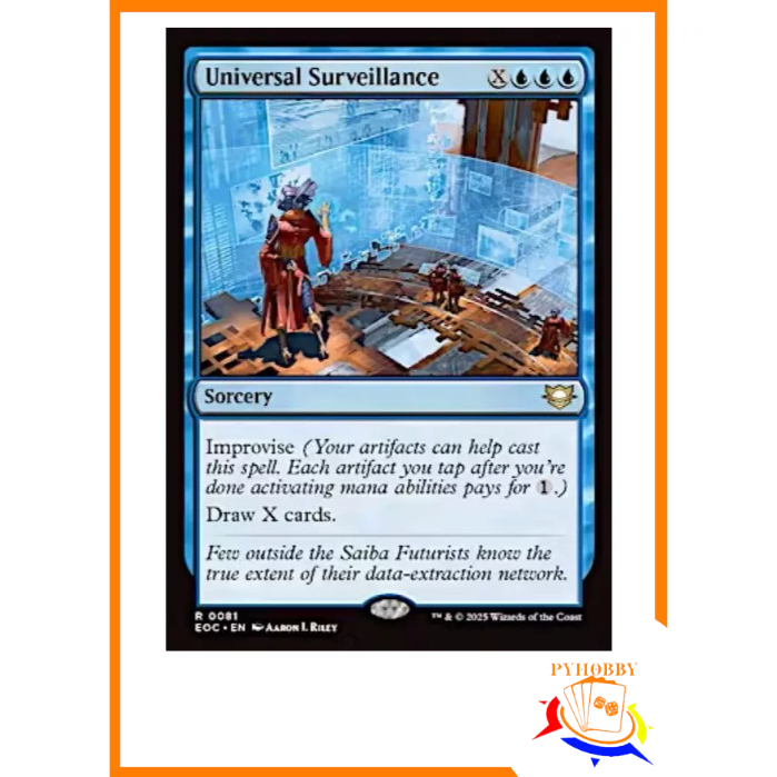 [MTG] Edge of Eternities Commander Decks: Universal Surveillance ...
