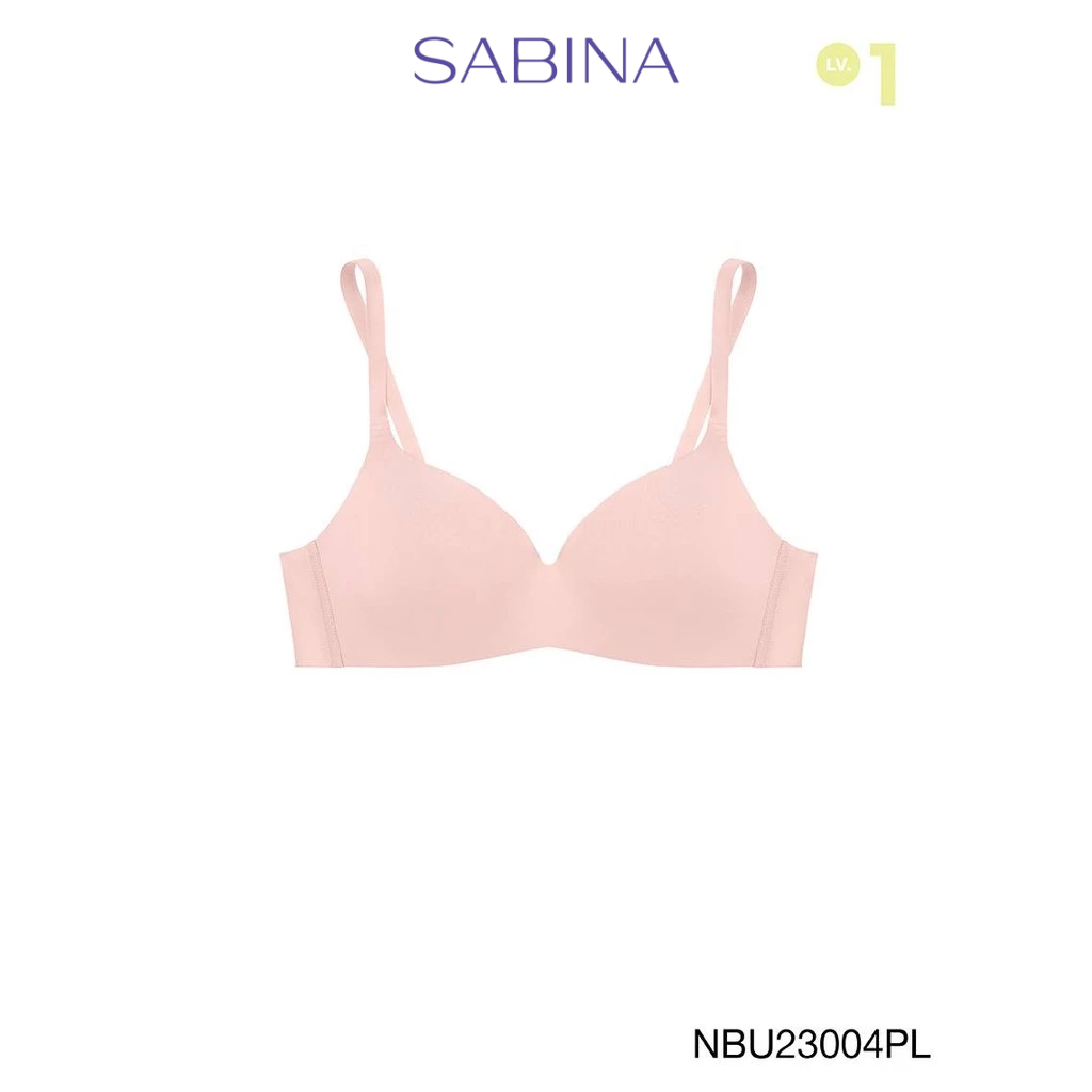 [Online Exclusive] Sabina Pretty Perfect Level 1 เสื้อชั้นใน ไร้ตะเข็บ ไร้โครง รหัส NBU23004PL ...