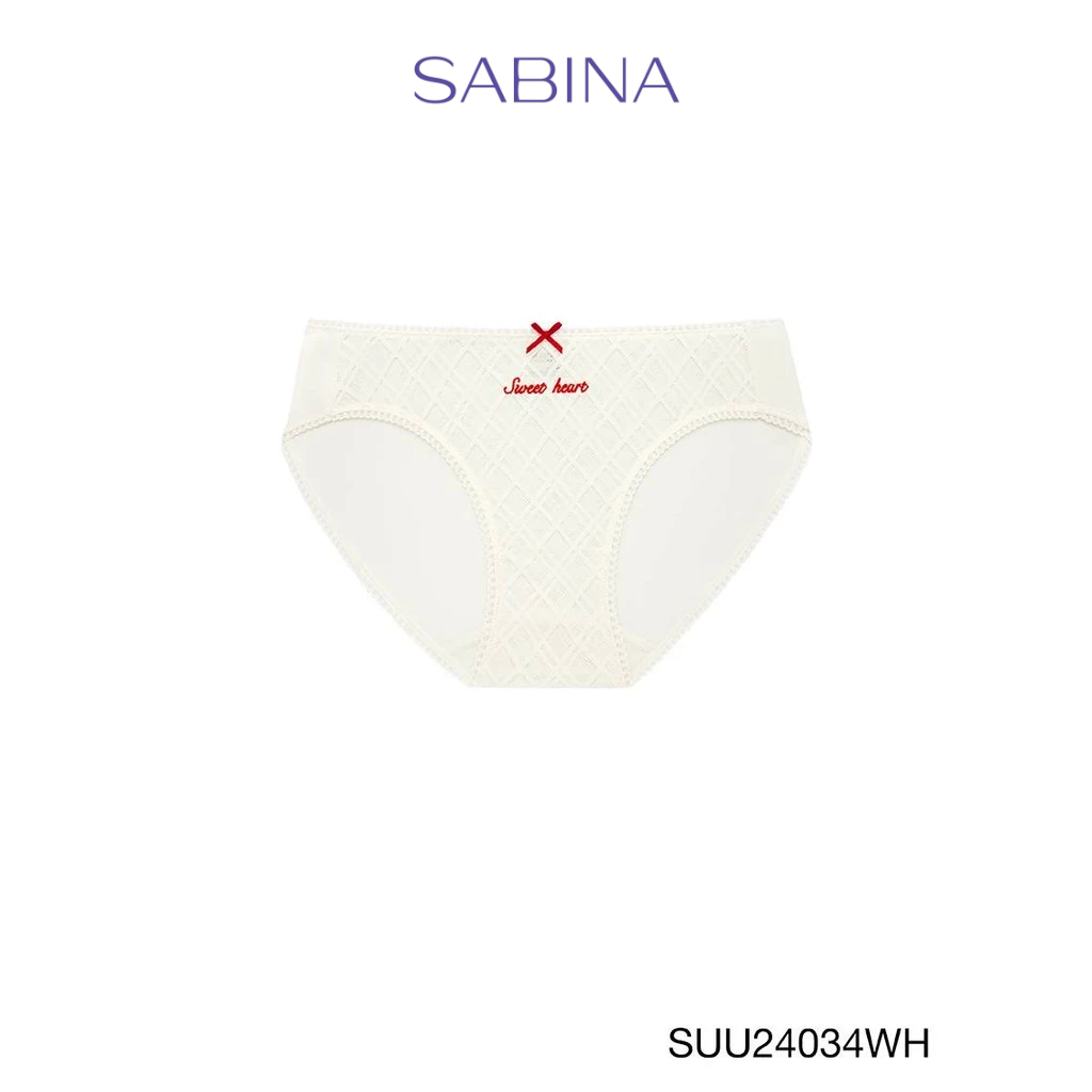 Sabina Pretty Perfect กางเกงในทรงบิกินี่ รหัส SUU24034WH - สีขาว | Shopee Thailand