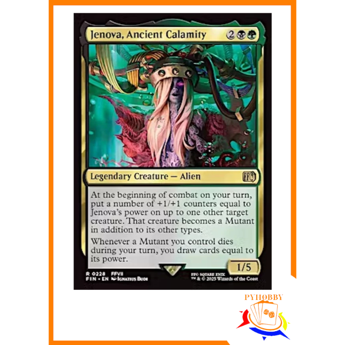 [MTG] Final Fantasy: Jenova, Ancient Calamity | Shopee Thailand