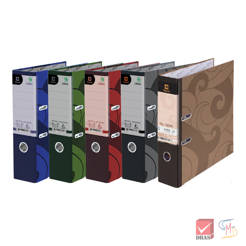 (แพ็ค 12) Elephant ตราช้าง แฟ้ม แฟ้มใส่เอกสาร สันกว้าง No.120 A4 จำนวน 12 แฟ้ม | Shopee Thailand