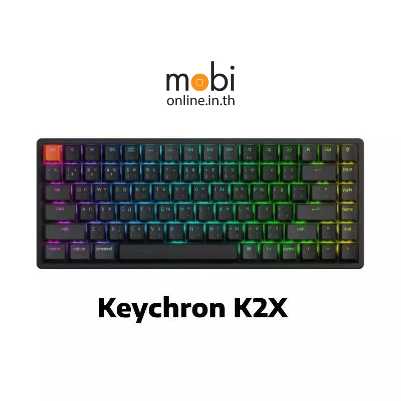 คีย์บอร์ด Keychron K2X QMK Wireless Mechanical ขนาด 75% - TH / EN ...