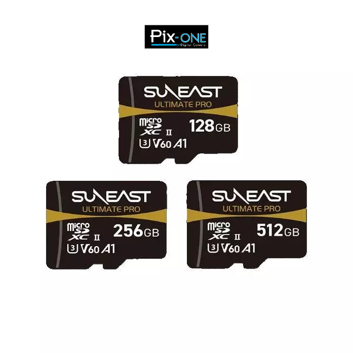 SUNEAST ULTIMATE PRO microSDXC UHS-II V60 Card (รับประกันศูนย์ 5 ปี) | Shopee Thailand