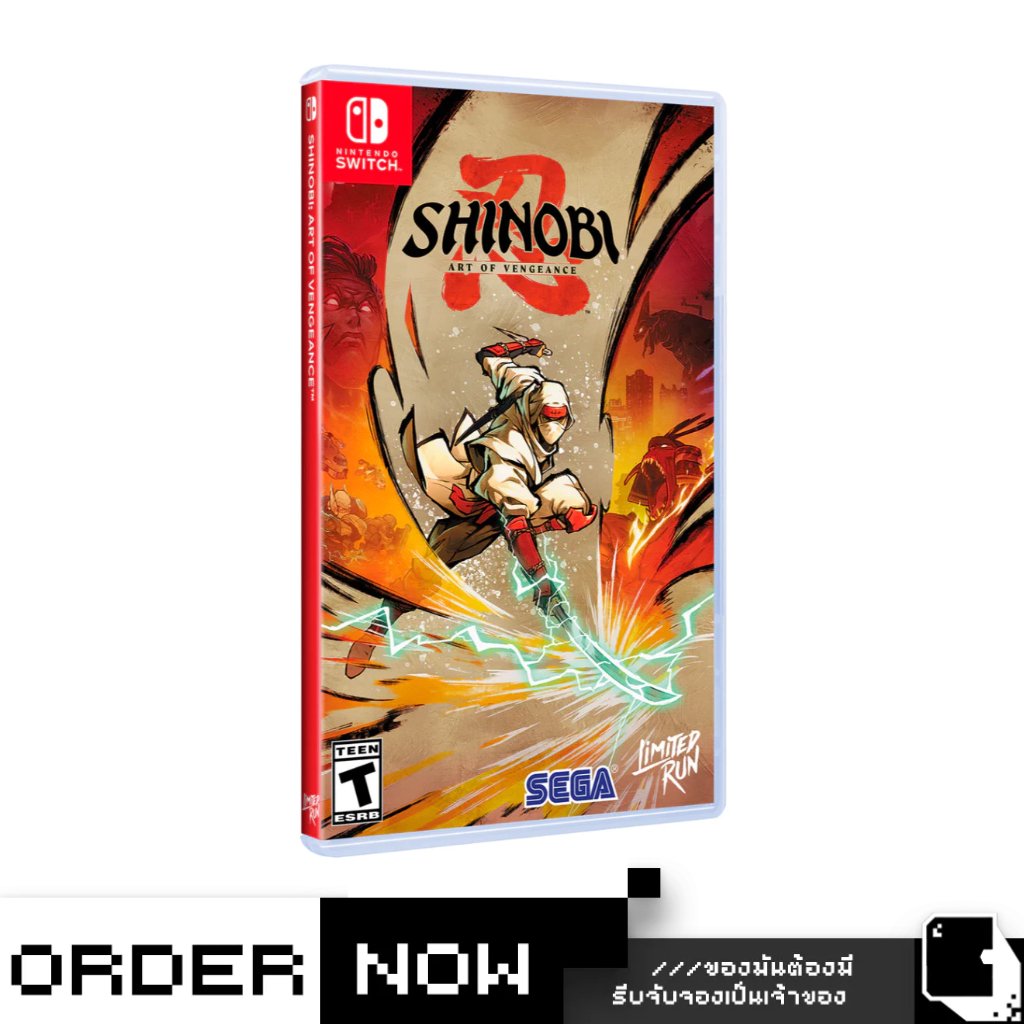 Pre-Order | Nintendo Switch™ NSW Shinobi: Art of Vengeance #Limited Run ...