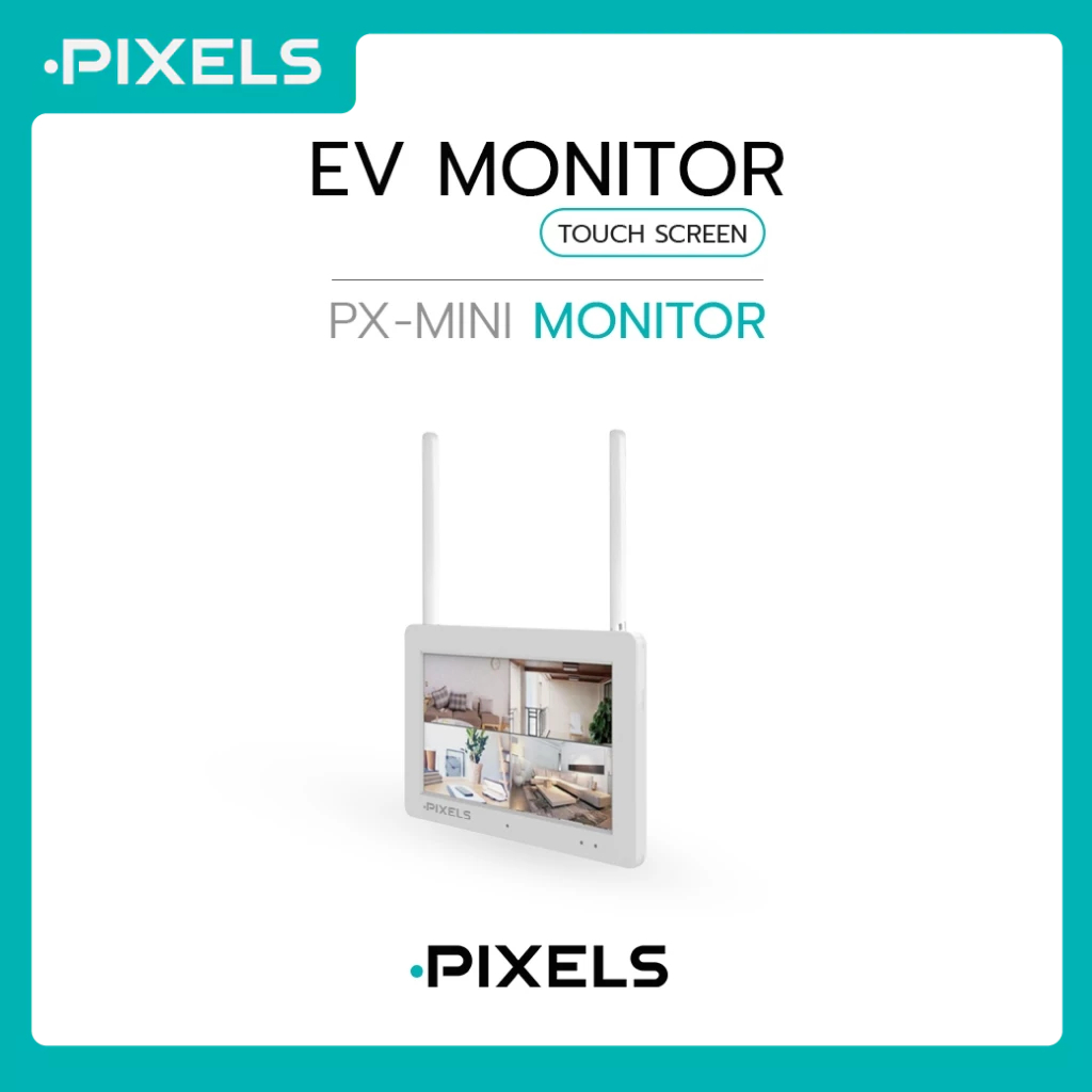 EV Mini Monitor จอมอนิเตอร์สำหรับกล้องแบตเตอรี่ไร้สาย ทนฝน EVB01 และ ...