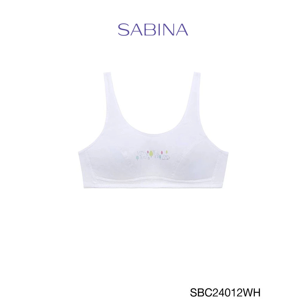 Sabina Kids Step 1 เสื้อชั้นใน ไร้โครง รหัส SBC24012WH - สีขาว | Shopee ...