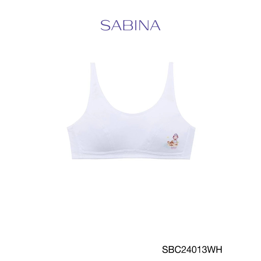 Sabina Kids Step 1 เสื้อชั้นใน ไร้โครง รหัส SBC24013WH - สีขาว | Shopee ...