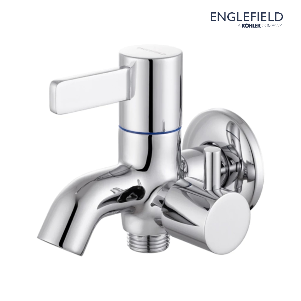 ENGLEFIELD Brio wall tap 2 way - cold only ก๊อกเดี่ยวติดผนังแบบ2ทาง ...