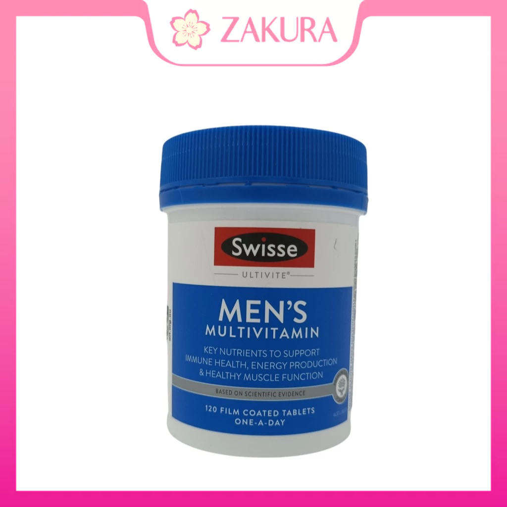 Swisse Men’s / Women’s Ultivite Multivitamin - 120 Tablets | Shopee Thailand