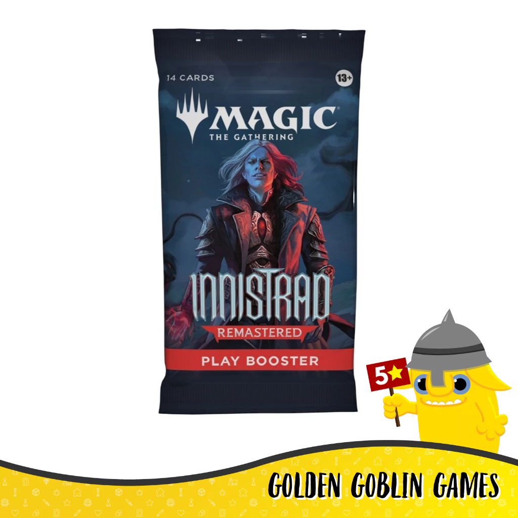 Magic The Gathering: Innistrad Remastered: Play Booster Pack | Shopee ...