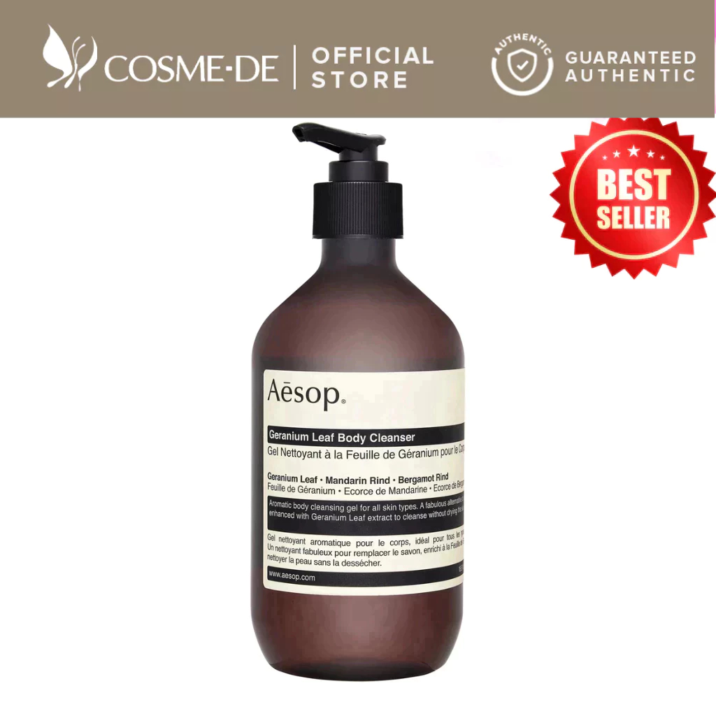 Aesop Geranium Leaf Body Cleanser 500ml อีสป เจอเรเนียม ลีฟ บอดี้ คลีนเซอร์ 500มล | Shopee Thailand