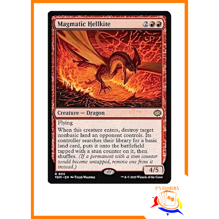 [MTG] Tarkir: Dragonstorm: Magmatic Hellkite | Shopee Thailand