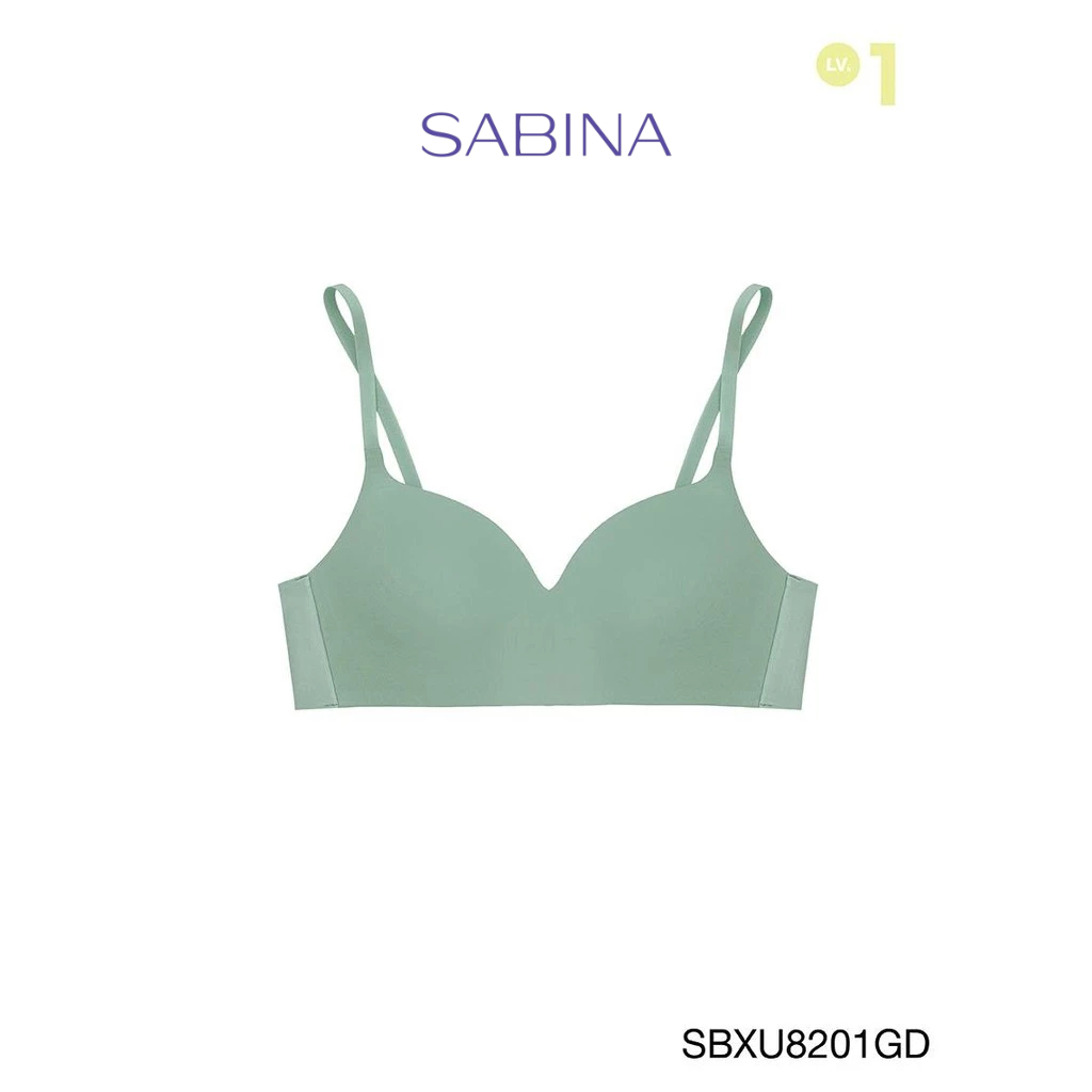 [Online Exclusive] Sabina Pretty Perfect Level 1 เสื้อชั้นใน ไร้โครง รหัส SBXU8201GD - สีเขียว ...